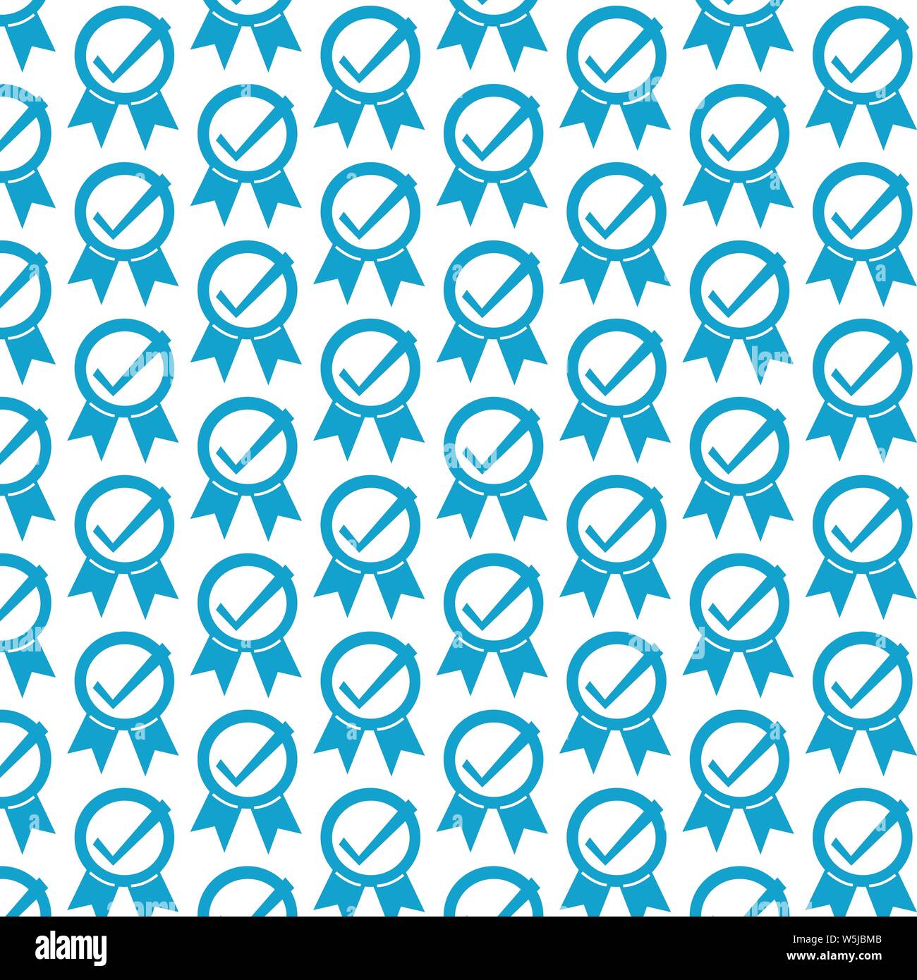pattern background Certified Seal Icon Stock Vector Image & Art - Alamy