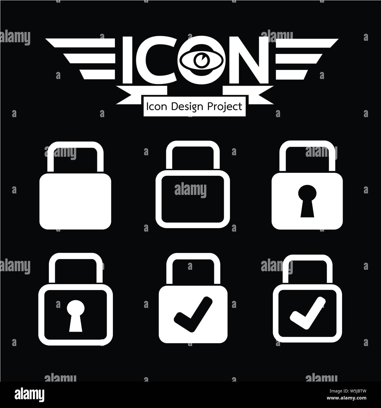 Wafer padlock hi-res stock photography and images - Alamy