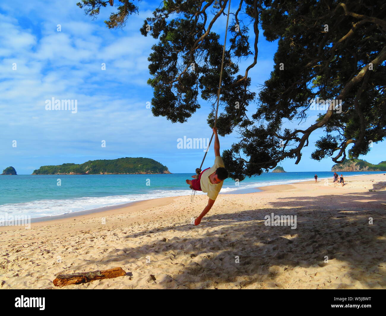 Hahei beach new zealand hi-res stock photography and images - Alamy