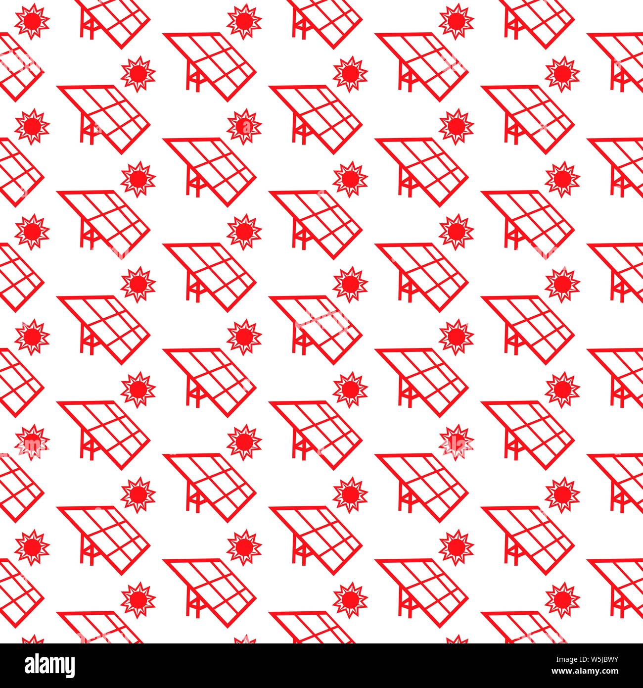 Pattern background Solar energy solar panel icon Stock Vector Image ...