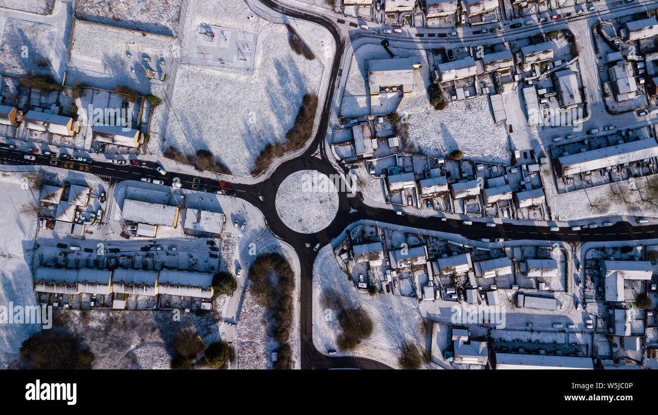 Roundabout uk above hi-res stock photography and images - Alamy