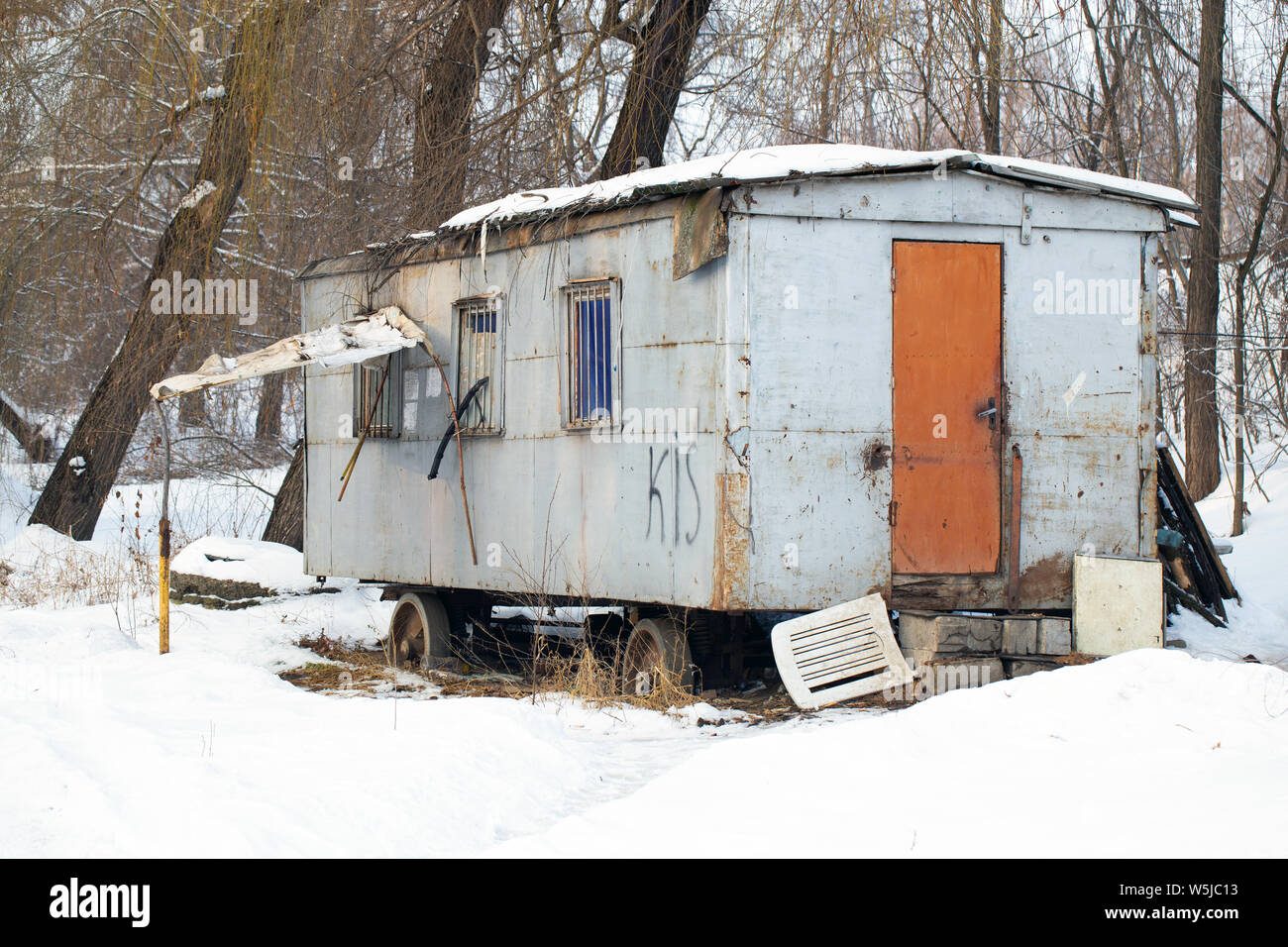 Inside Abandoned Trailers