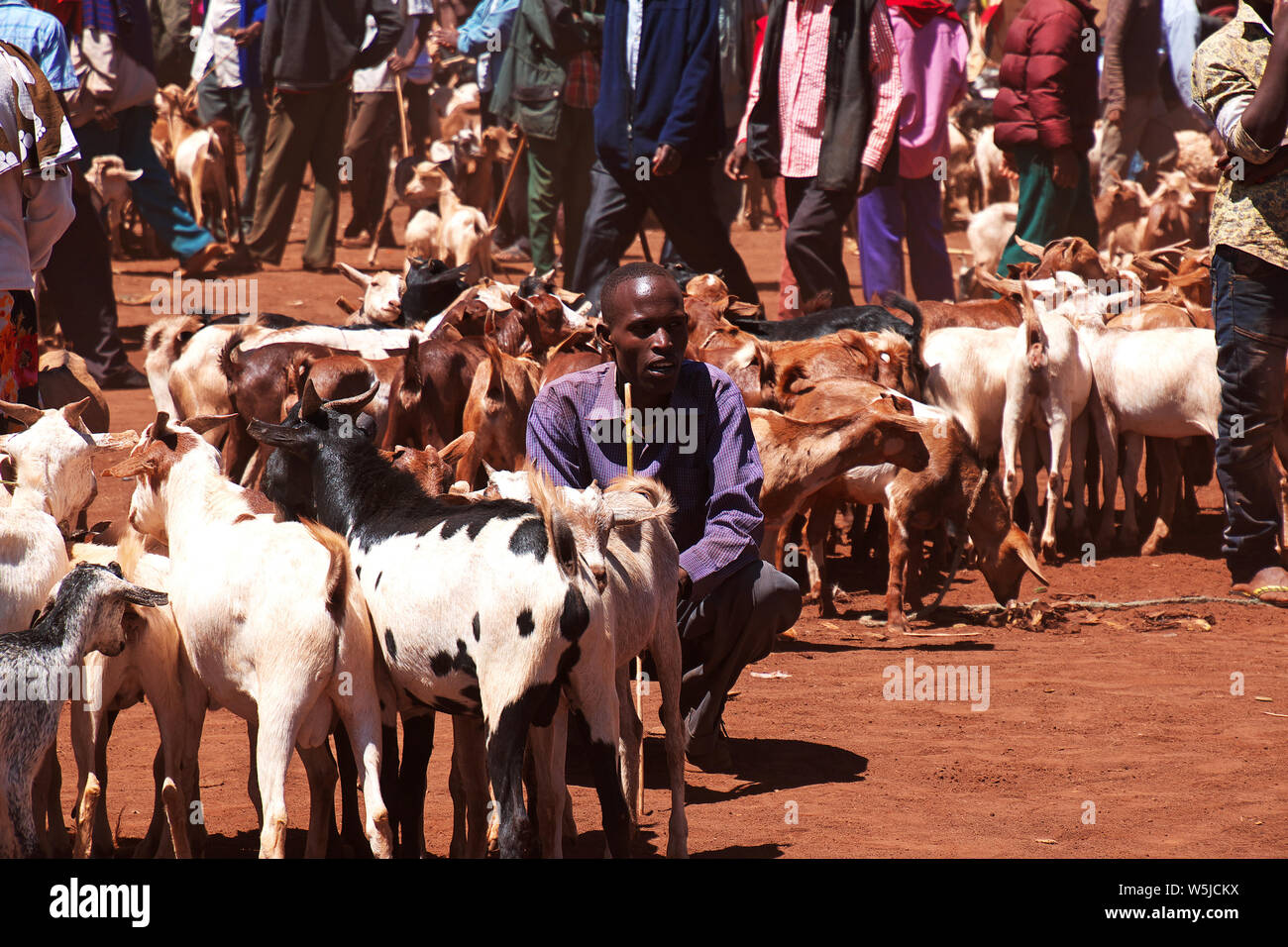 Cloth market nigeria hi-res stock photography and images - Alamy