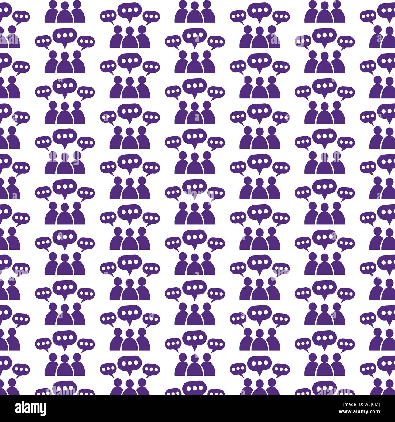 Pattern background people icon Stock Vector Image & Art - Alamy