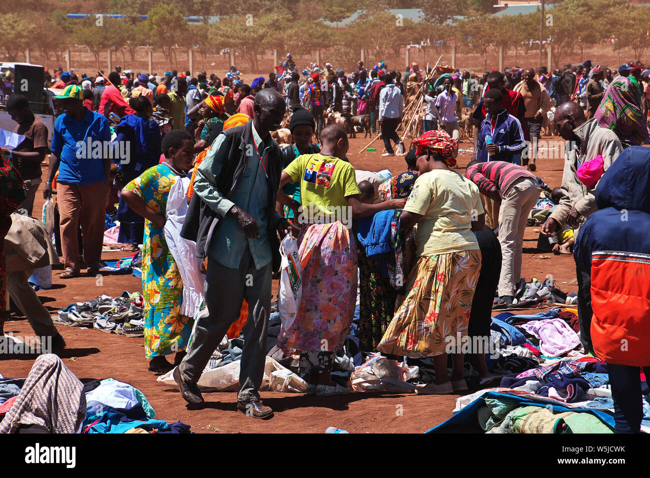 The local market in Africa, Moshi Stock Photo - Alamy