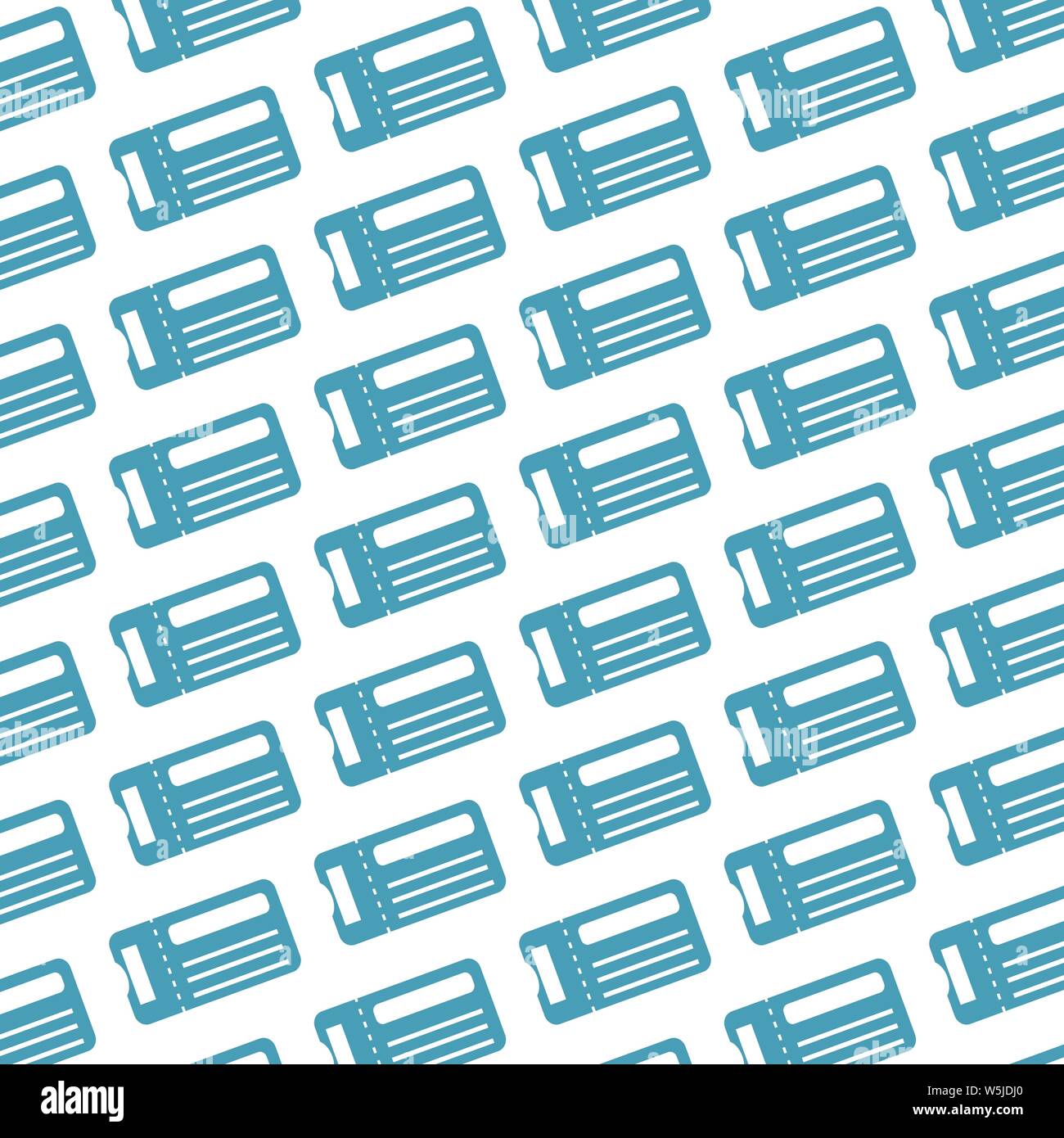 Pattern background ticket icon Stock Vector Image & Art - Alamy