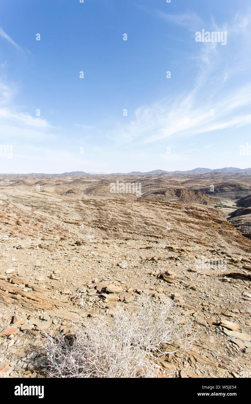 A beautiful desert view in Namibia, Africa Stock Photo - Alamy