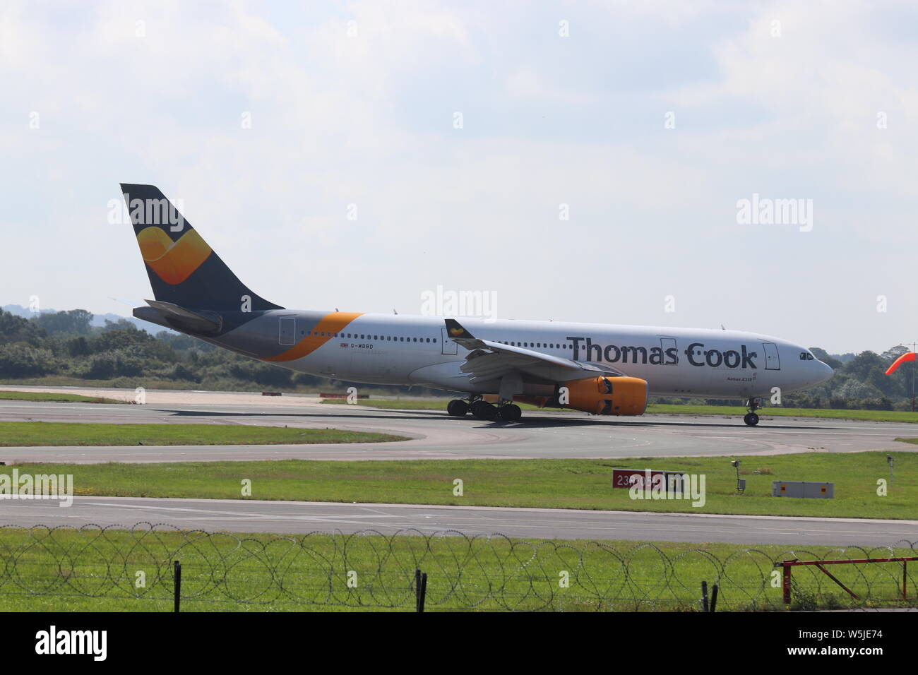 Airplane airbus a330 thomas cook hi-res stock photography and images ...