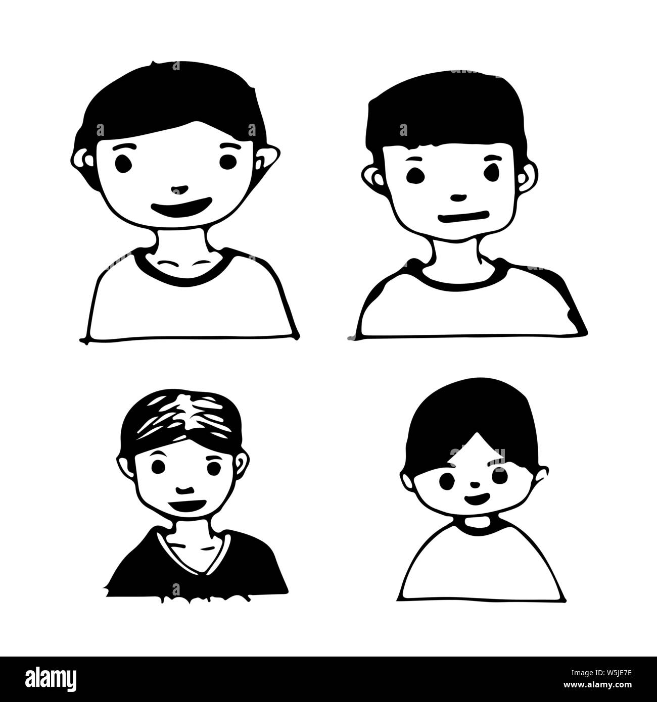 People face cartoon icon Stock Vector Image & Art - Alamy