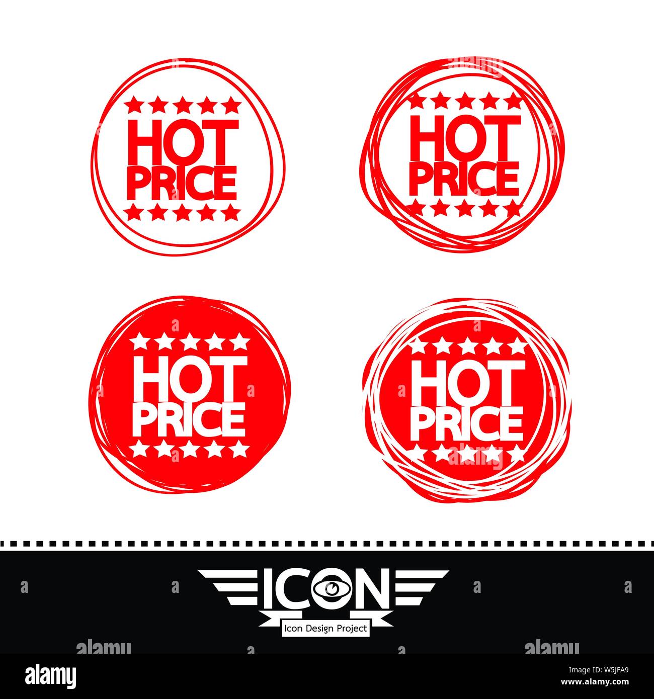 Hot Price icon Stock Vector Image & Art - Alamy
