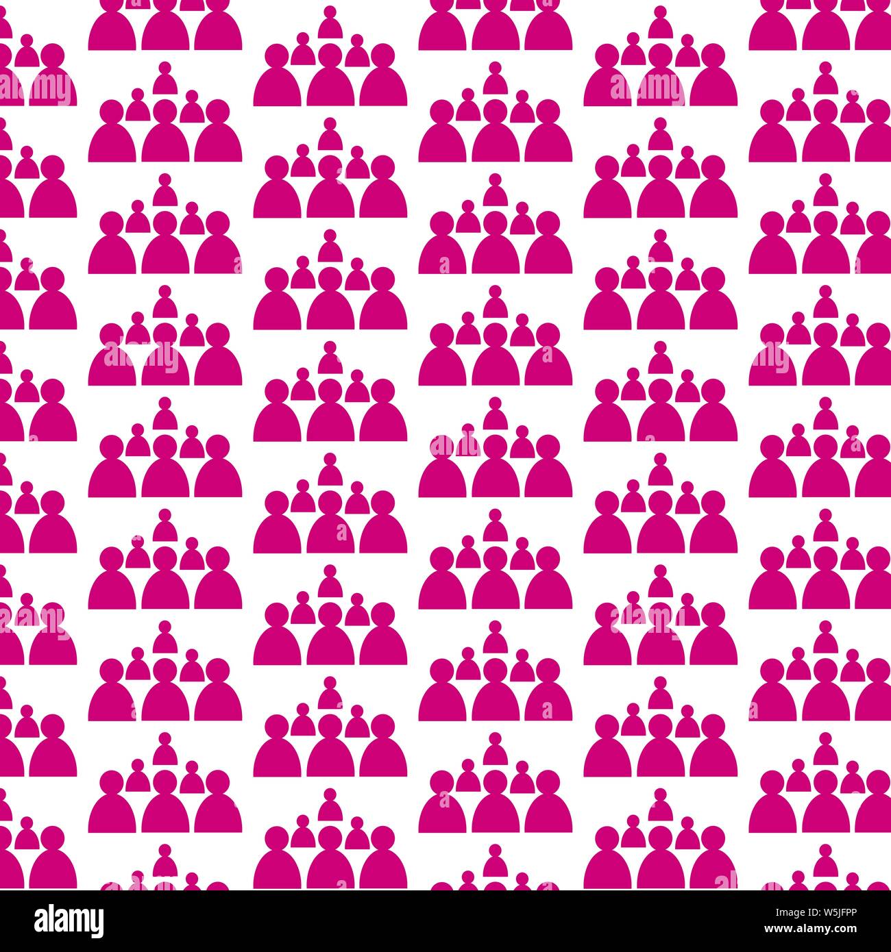 Pattern background people icon Stock Vector Image & Art - Alamy