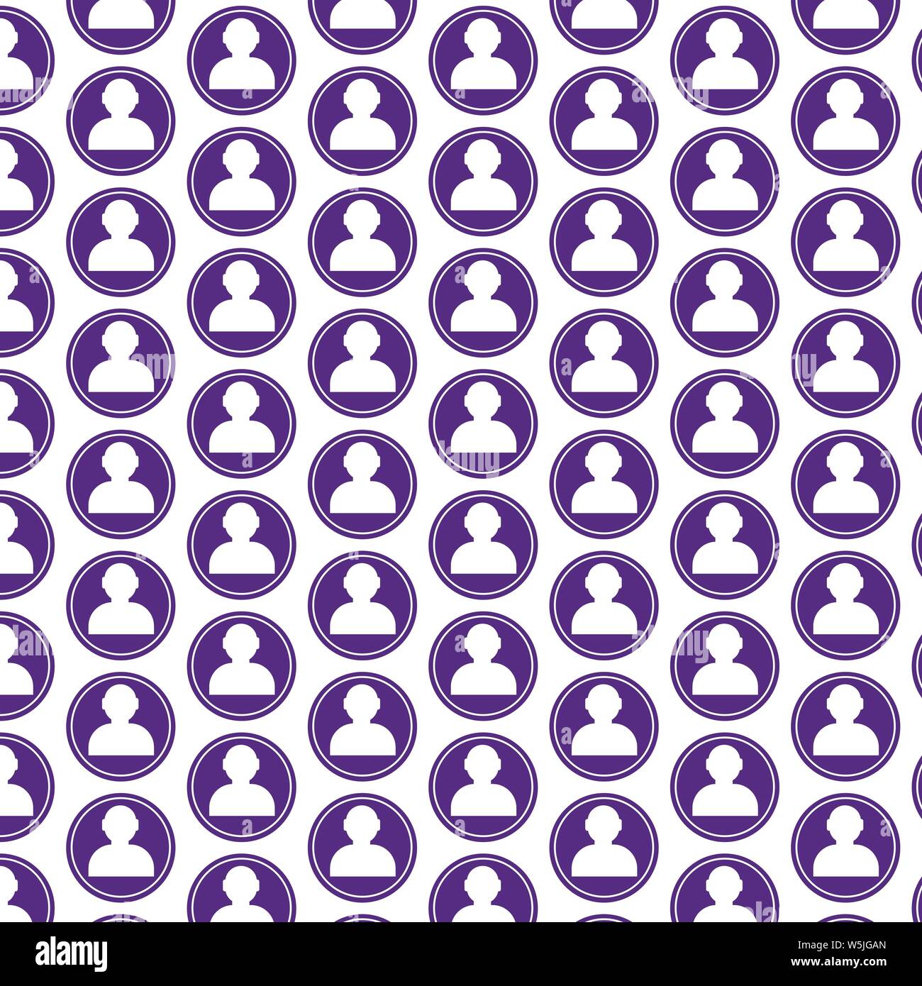 Pattern background user human person icon Stock Vector Image & Art - Alamy