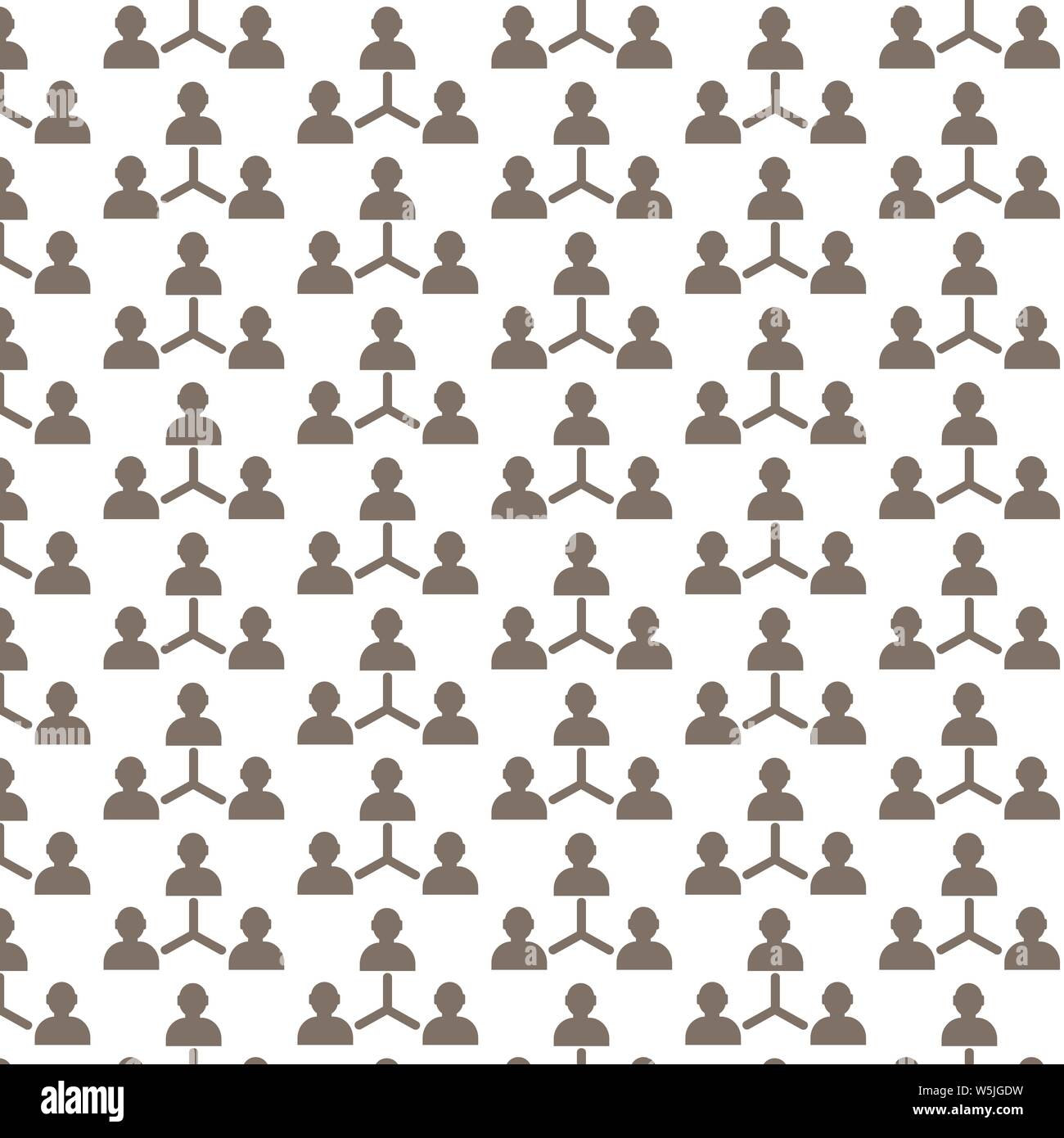 Pattern background user human person icon Stock Vector Image & Art - Alamy