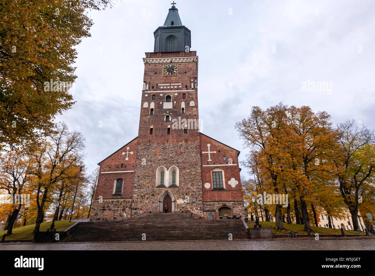 Turku cathedral facade hi-res stock photography and images - Alamy