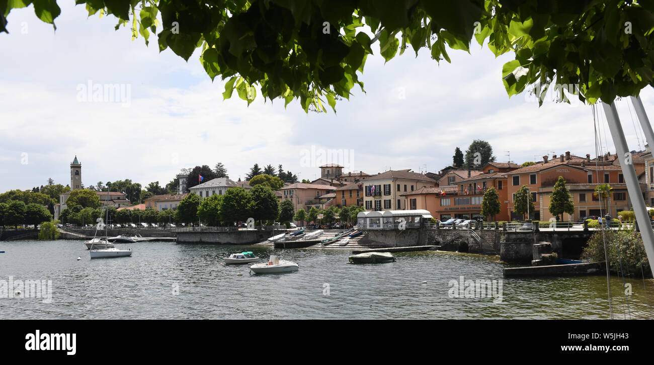 Lesa lake maggiore lombardia hi-res stock photography and images - Alamy