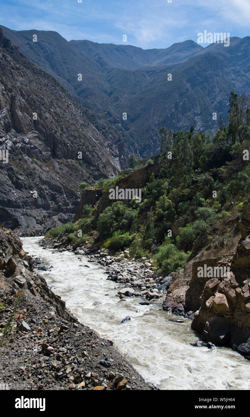 Canyon del Pato,Rio Santa River,on Road to Trujillo,80 Kilometre Canyon ...