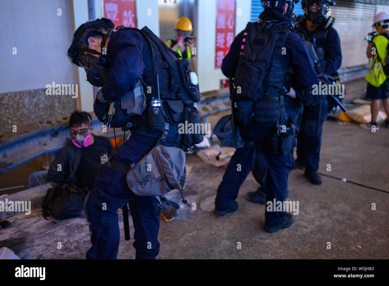 Hong Kong- 28 July 2019: Hong Kong public protest anti-extradition law ...