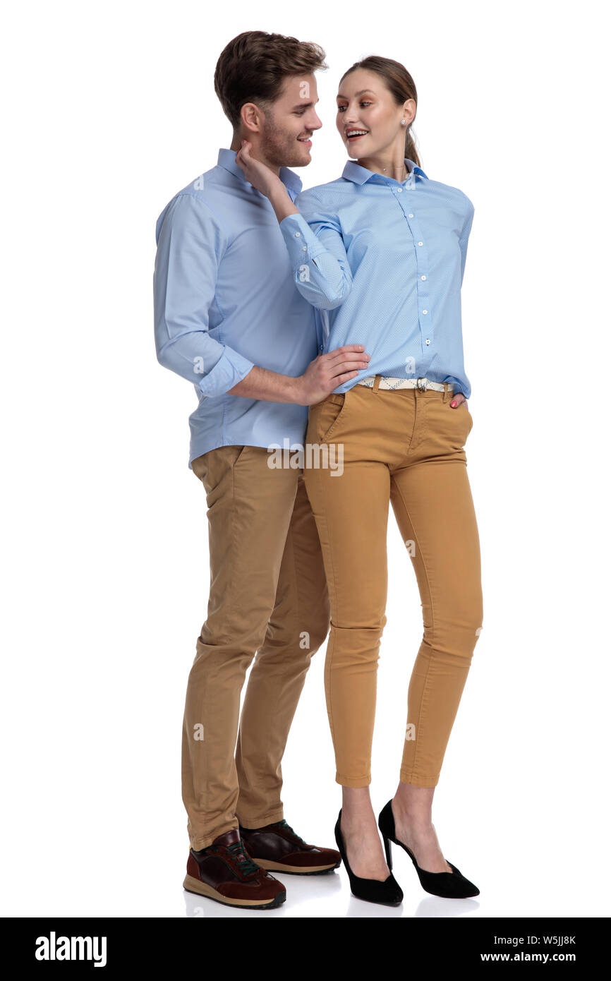 Man Woman Face Body Fashion Cut Out Stock Images & Pictures - Alamy