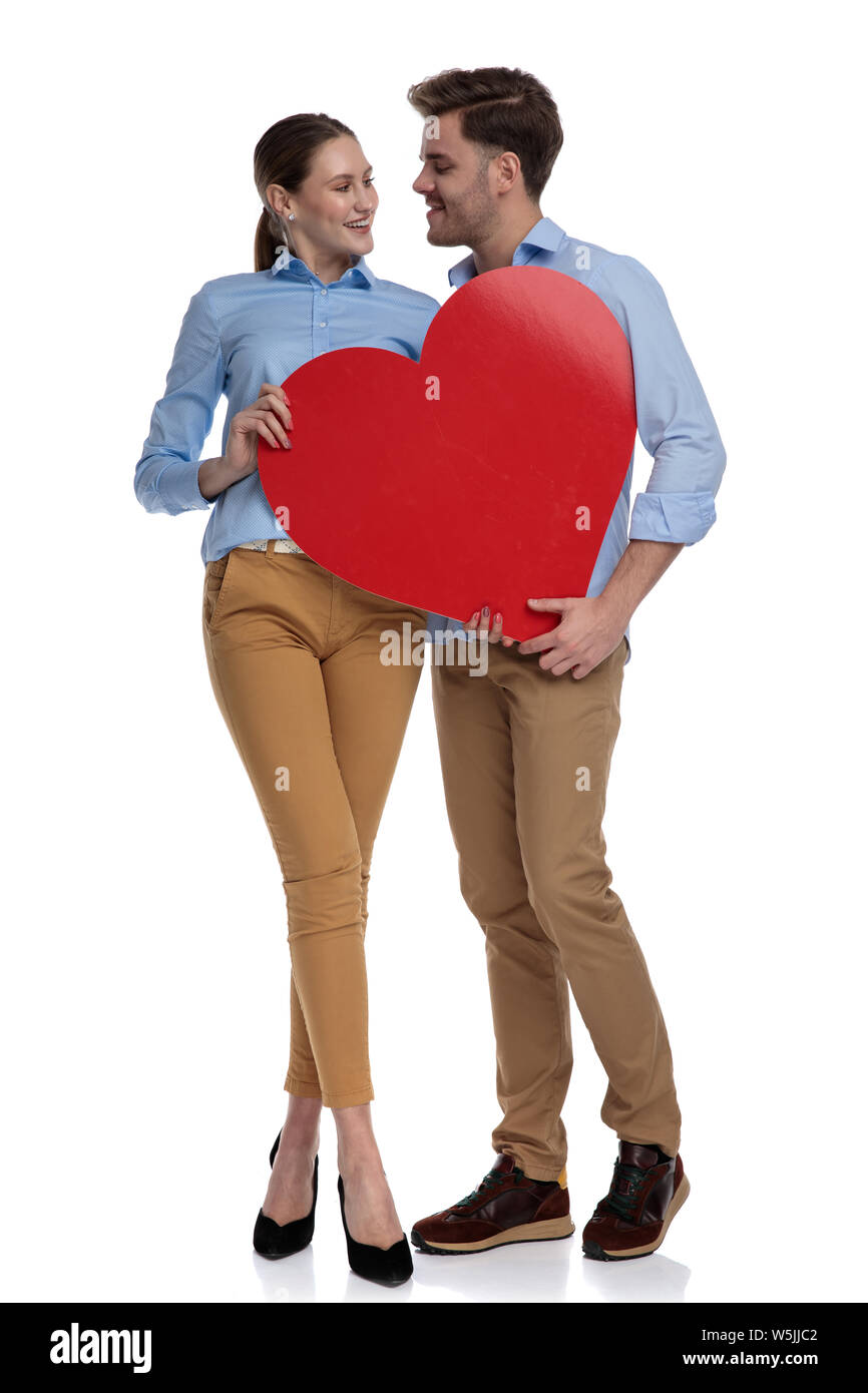 Woman kiss full body hi-res stock photography and images - Alamy