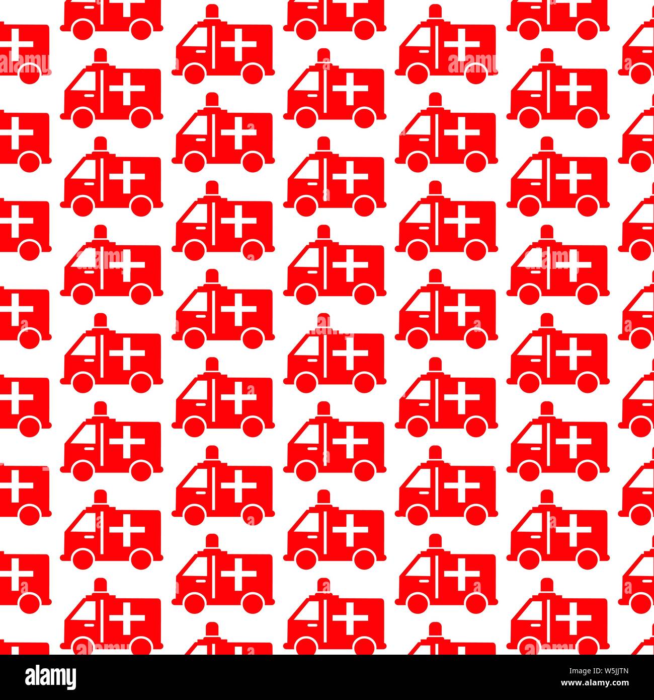 Pattern background ambulance car icon Stock Vector Image & Art - Alamy