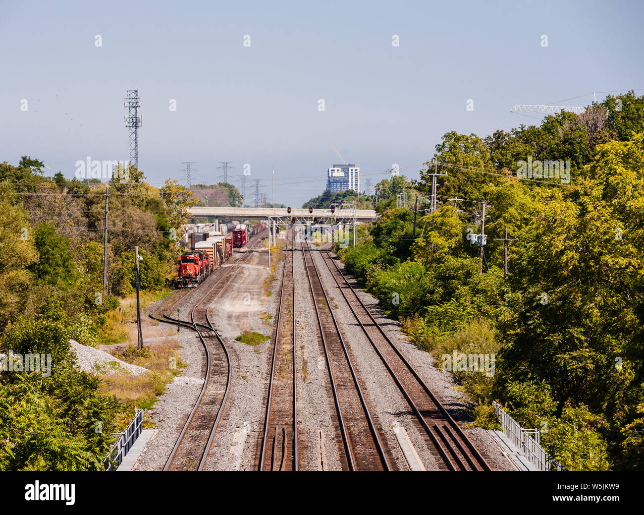 Railway siding hi-res stock photography and images - Alamy