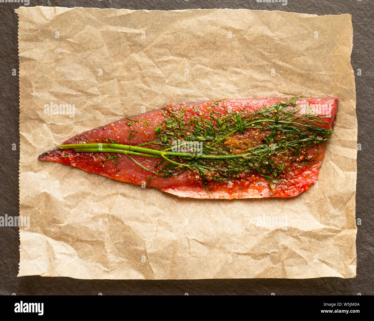 Mackerel gravadlax hi-res stock photography and images - Alamy