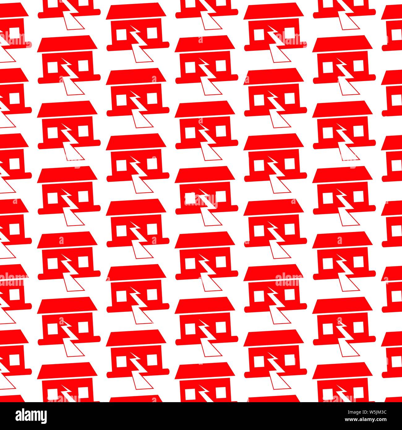 Pattern background Earthquake Symbol icon Stock Vector Image & Art - Alamy