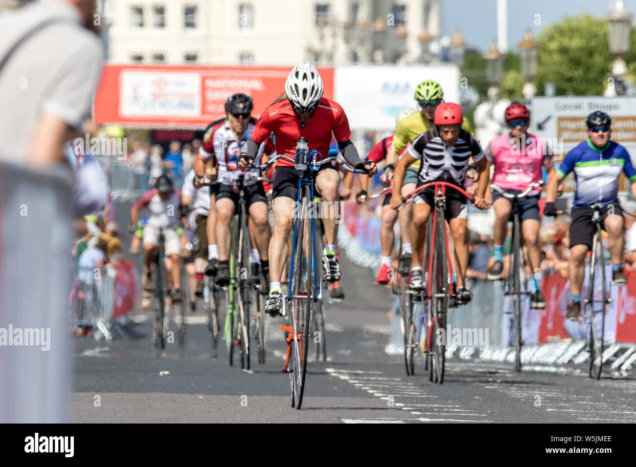 Racers of all abilities and on some interesting machines race and cycle ...