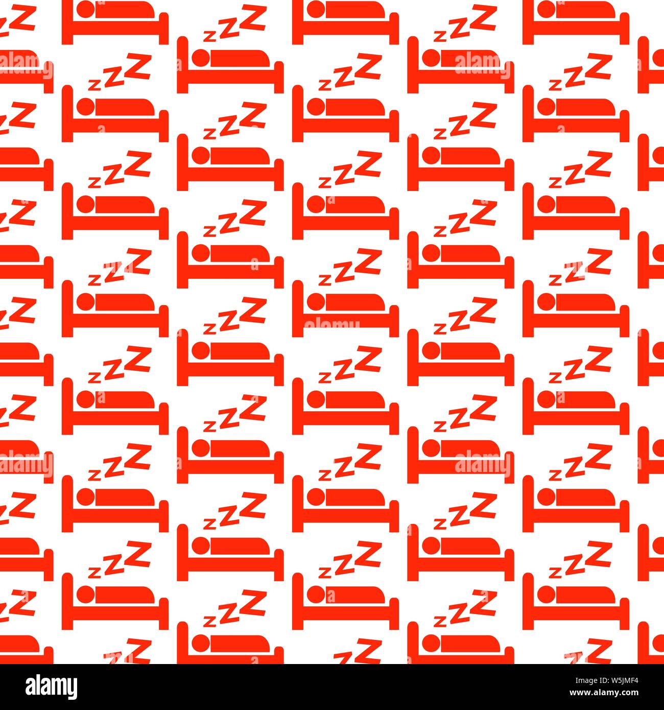 Pattern background sleeping icon Stock Vector Image & Art - Alamy