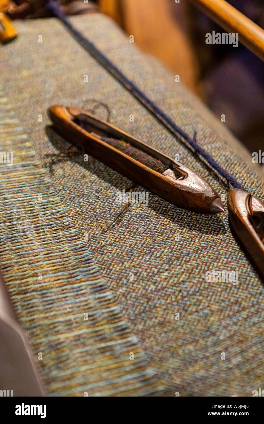 Shuttle weaving machine hi-res stock photography and images - Alamy