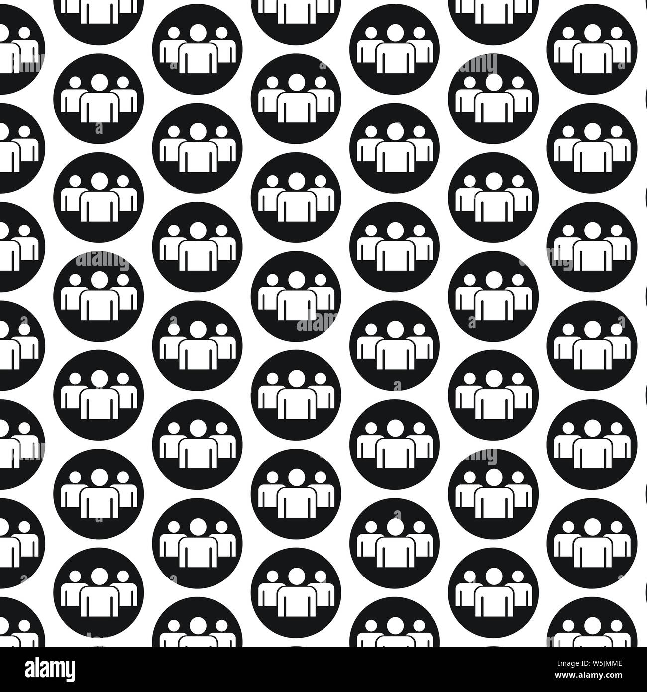 Pattern background Person symbol User sign icon Stock Vector Image ...