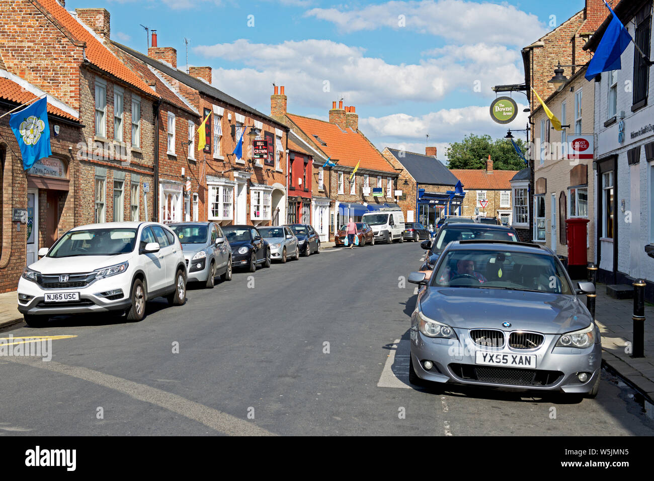 Main Street, Snaith, East Yorkshire, England UK Stock Photo - Alamy
