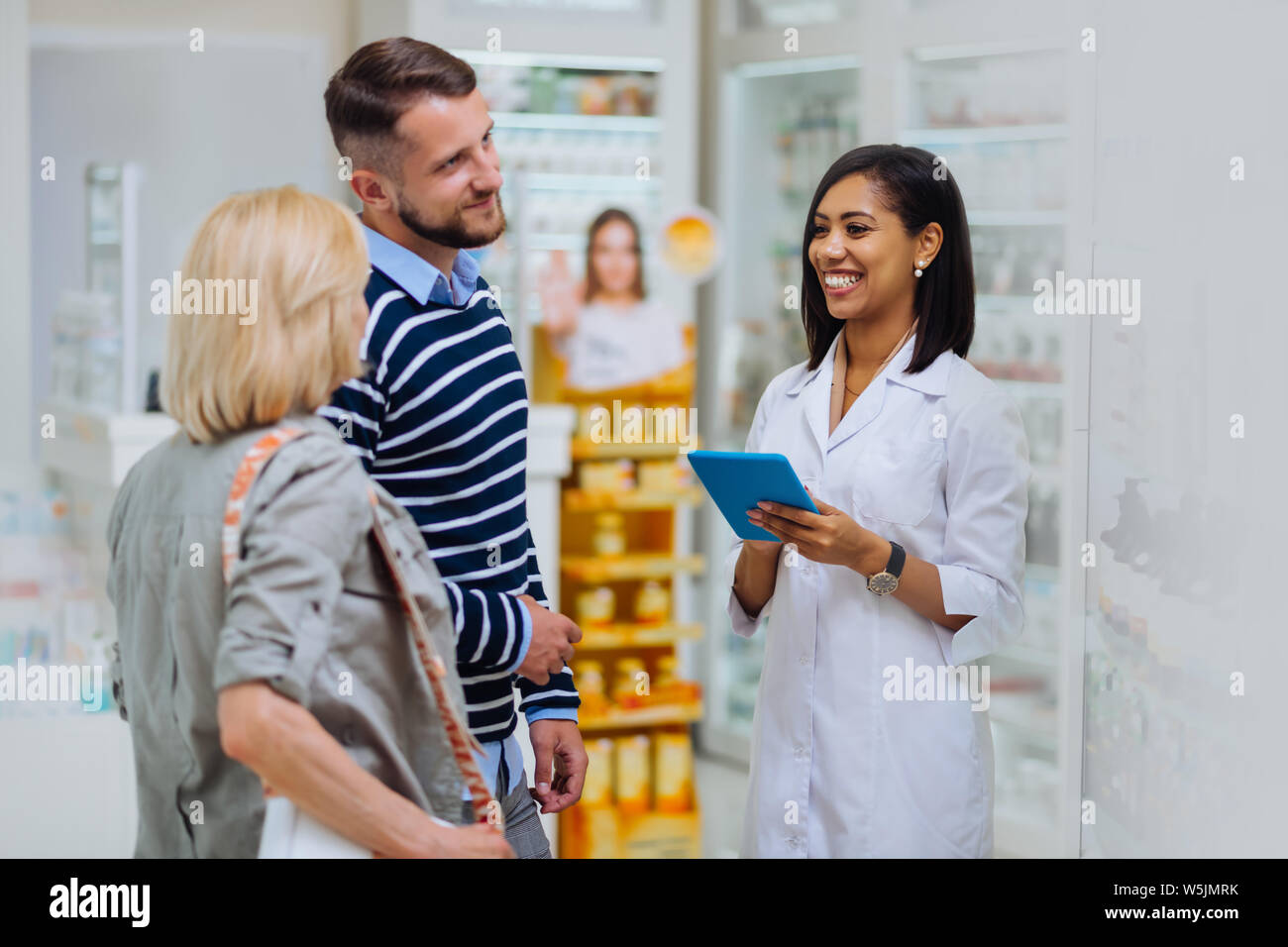 Welcoming Client High Resolution Stock Photography and Images - Alamy