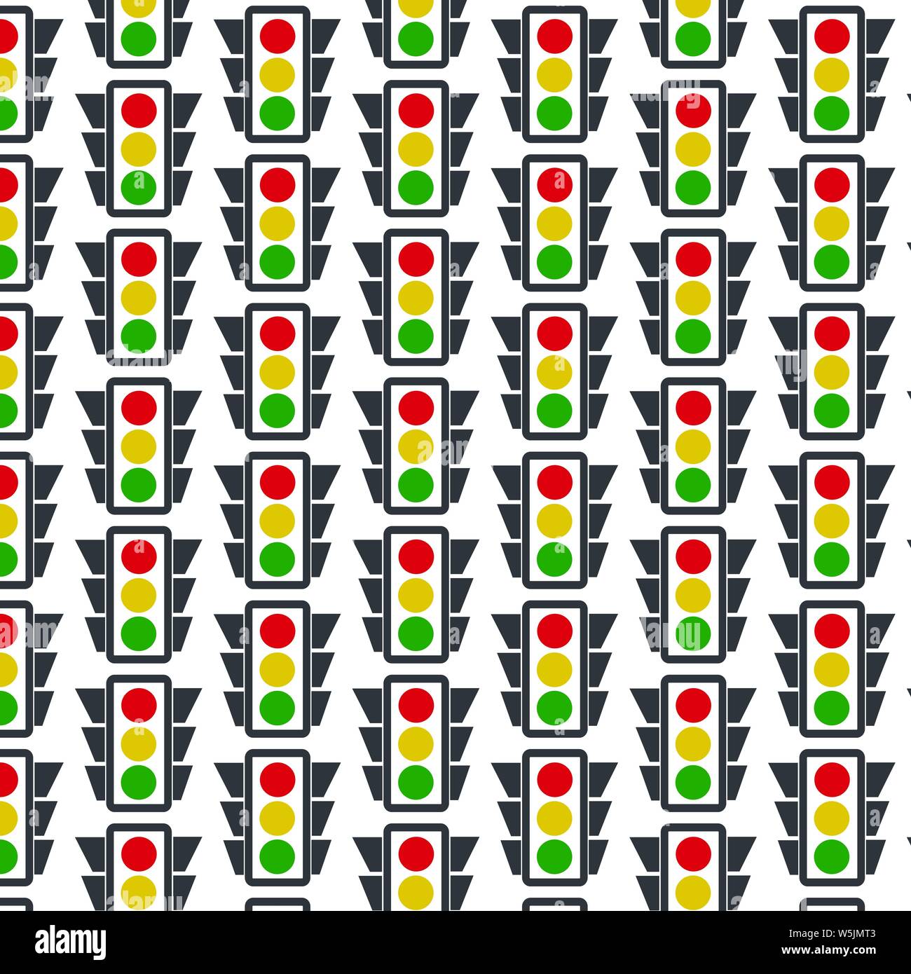 Pattern background Traffic light icon Stock Vector Image & Art - Alamy