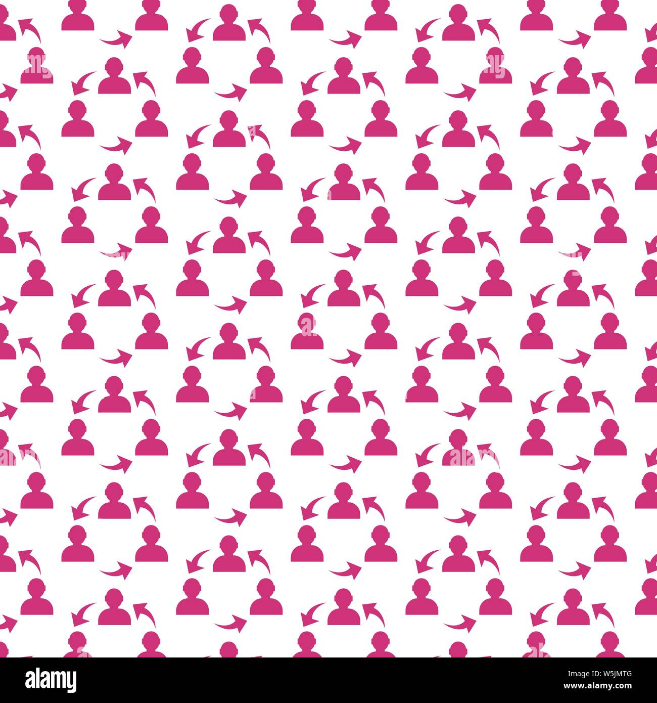 Pattern background user human person icon Stock Vector Image & Art - Alamy