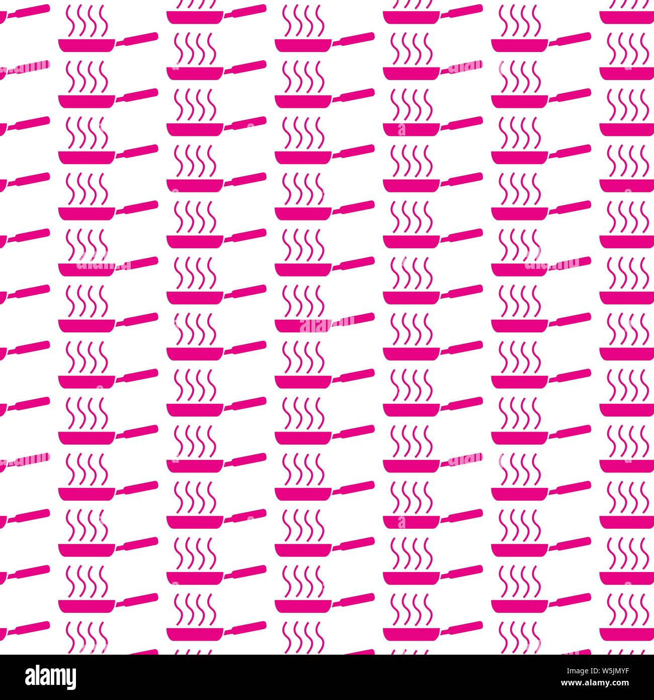 Pattern background Frying pan icon Stock Vector Image & Art - Alamy