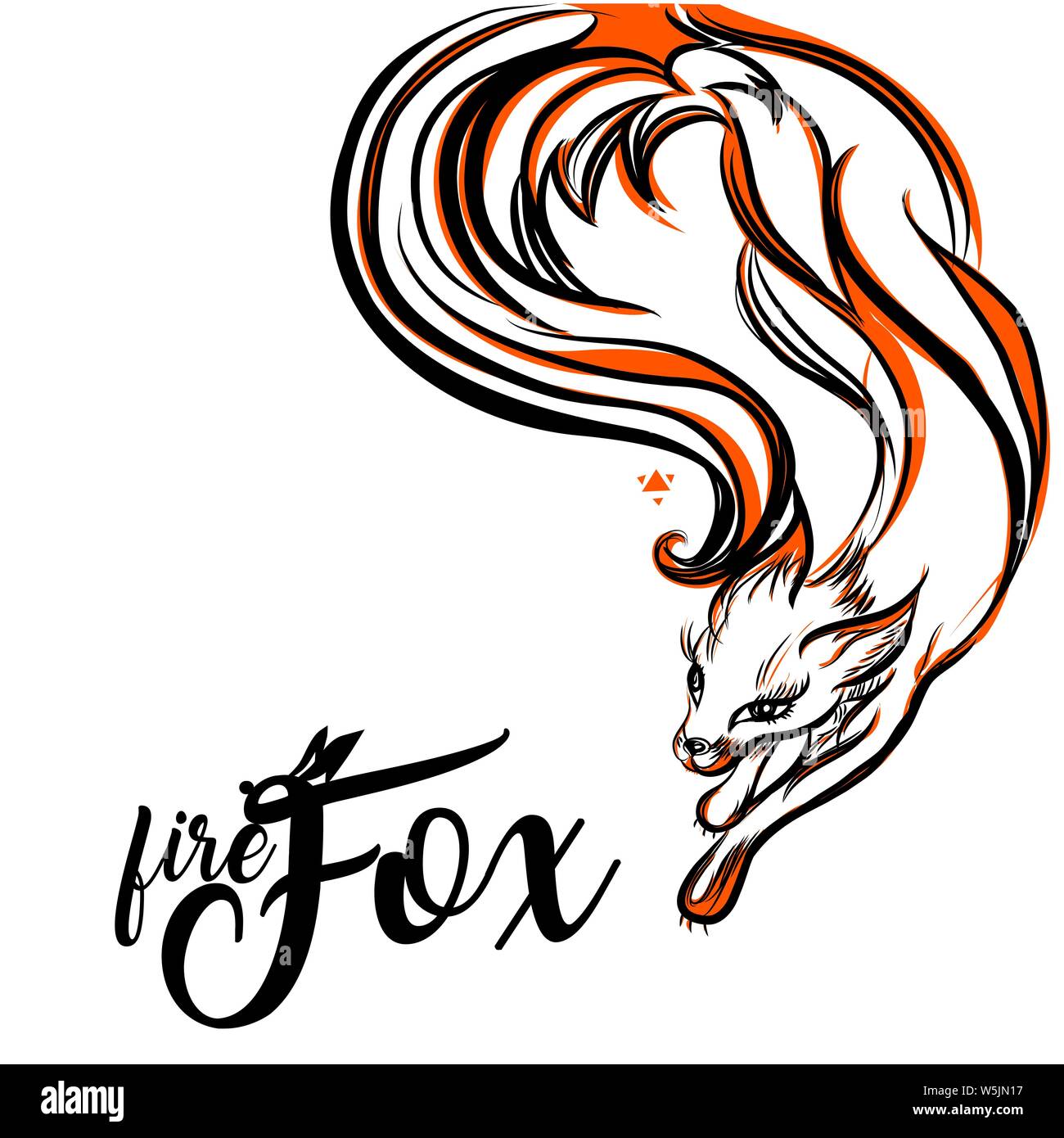 Fire Fox High Resolution Stock Photography and Images - Alamy