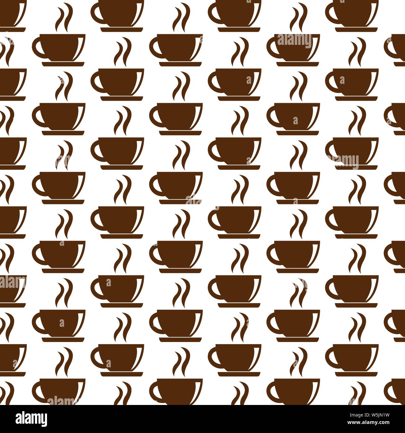 Pattern background Coffee cup icon Stock Vector Image & Art - Alamy