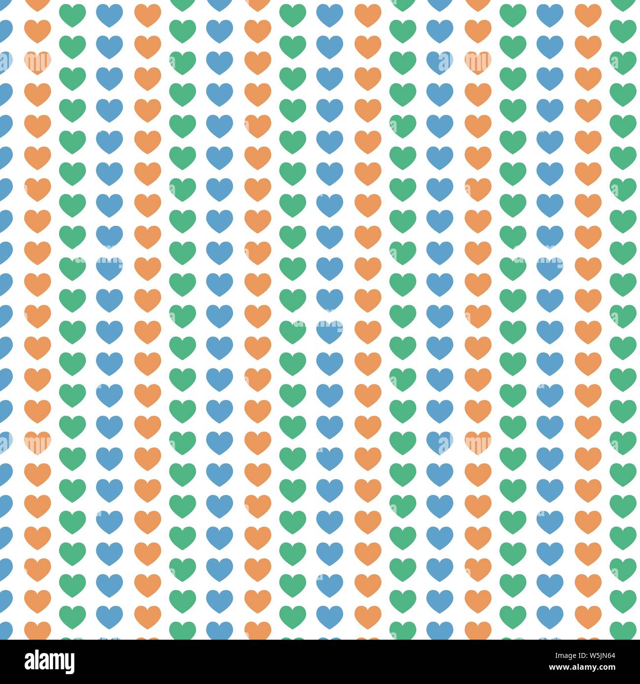 Pattern background Love Heart icon Stock Vector Image & Art - Alamy