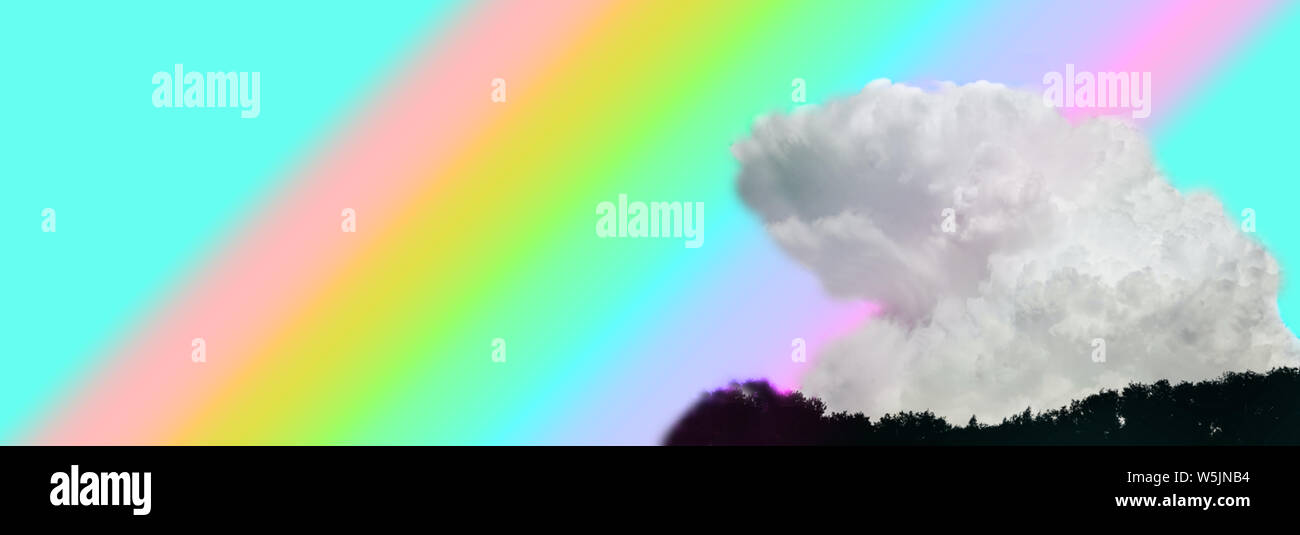 Rainbow Background Twitter