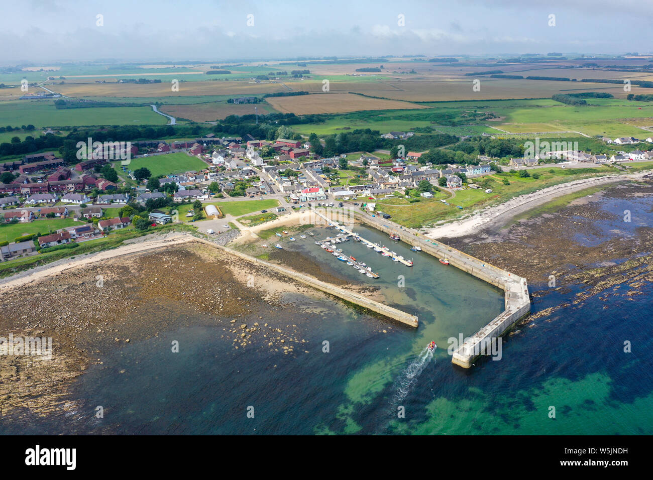 Balintore, UK, 29 July 2019. Balintore is one of the three Seaboard ...