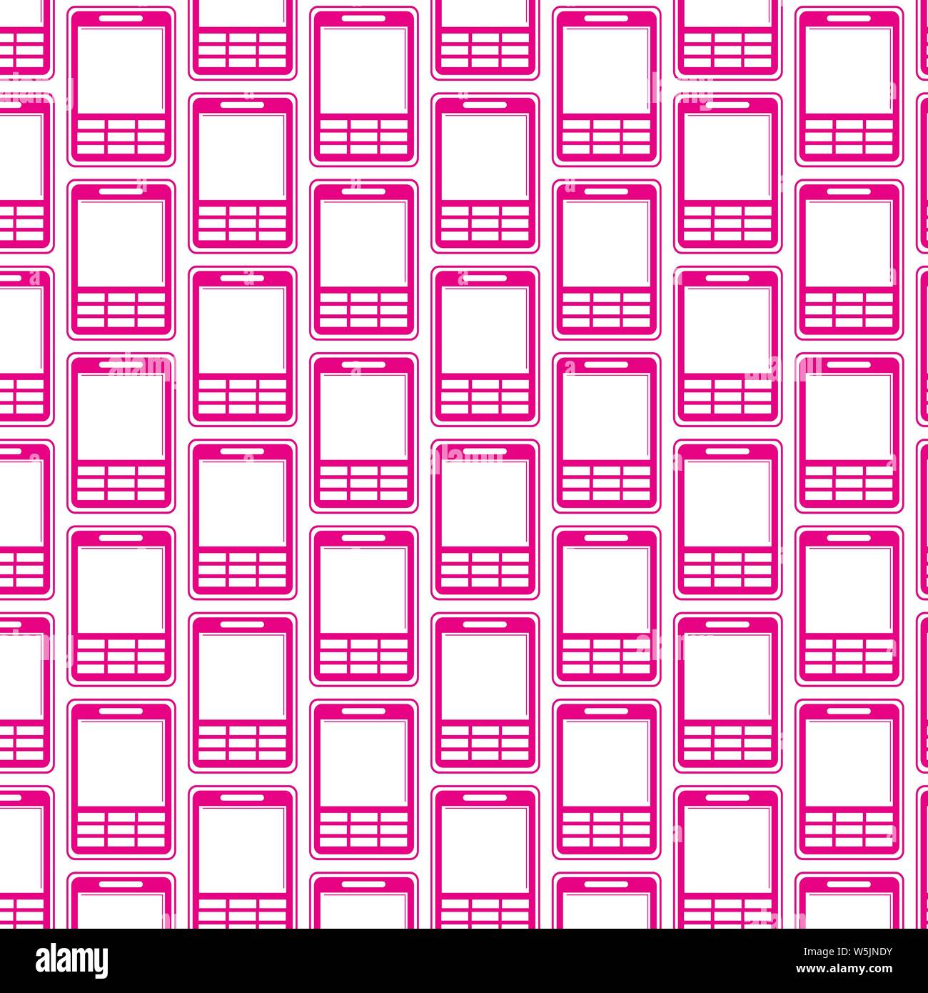 Pattern background Mobile Phone Icon Stock Vector Image & Art - Alamy