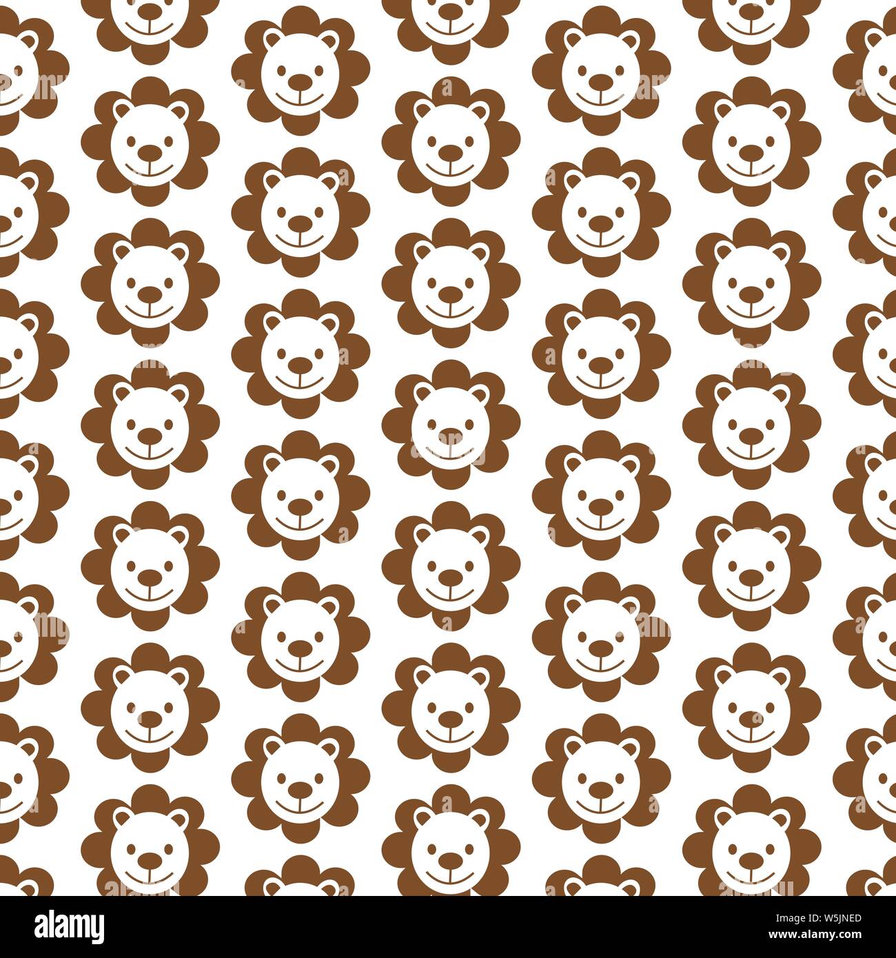 Pattern background Lion Icon Stock Vector Image & Art - Alamy