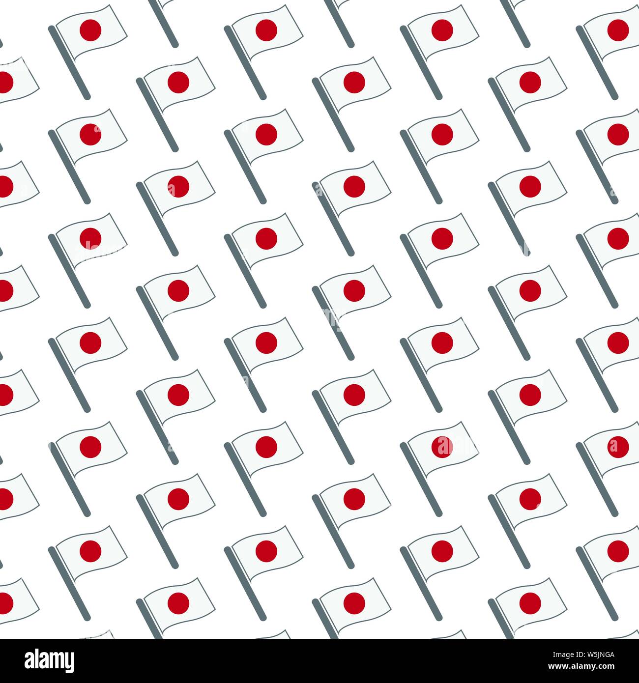 Pattern background Japan Flag icon Stock Vector Image & Art - Alamy
