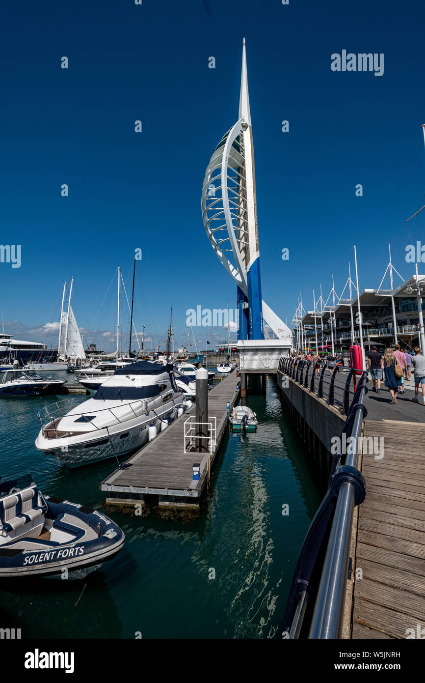 Gunwharf Quay, Portsmouth UK Stock Photo - Alamy