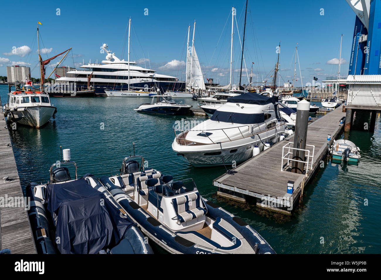 Gunwharf Quay, Portsmouth UK Stock Photo - Alamy