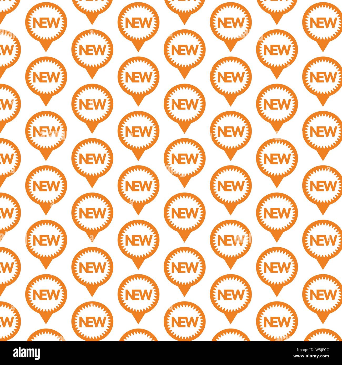 Pattern background New sign icon Stock Vector Image & Art - Alamy