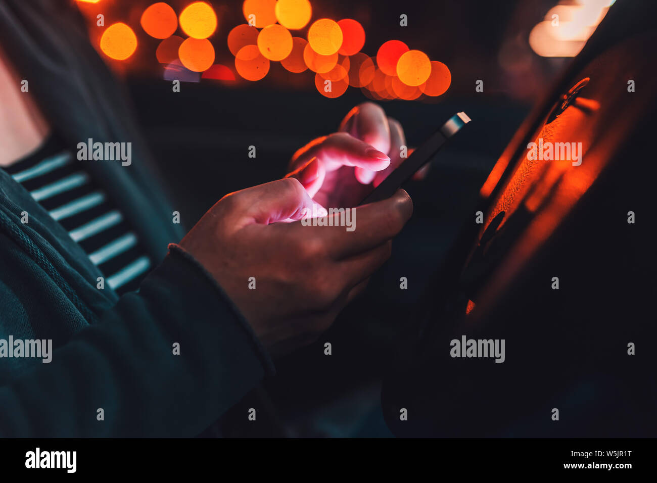 One person car hi-res stock photography and images - Alamy