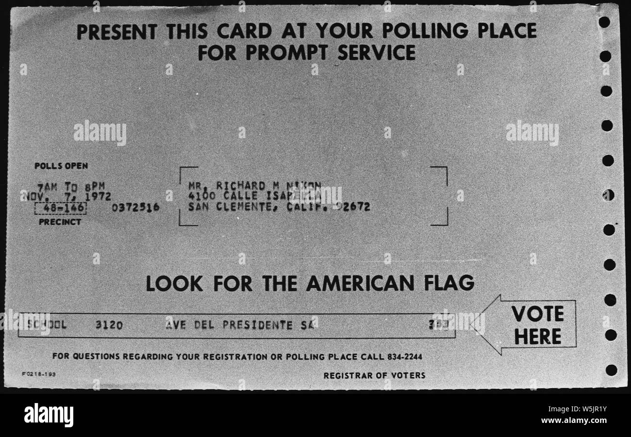 1972 Election High Resolution Stock Photography and Images - Alamy