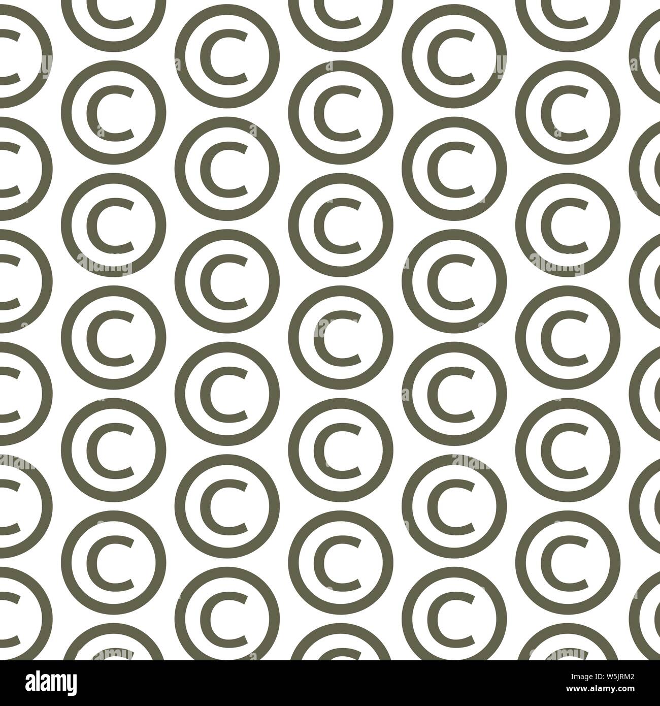 Pattern background copyright symbol icon Stock Vector Image & Art - Alamy